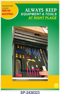 SignageShop flex Keep tools at right place Poster Emergency Sign Price ...