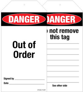 Safety Sign Store DANGER: Out of Order Emergency Sign Price in India ...