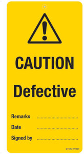 Safety Sign Store CAUTION: Defective Emergency Sign Price in India ...