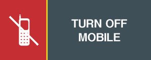 Just Signs Turn off Mobile Emergency Sign Price in India - Buy Just ...