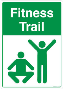 Safety Sign Store Fitness Trail Emergency Sign Price in India - Buy ...
