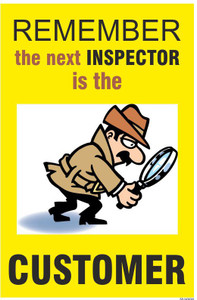 SignageShop flex The nex inspector is customer Poster Emergency Sign ...