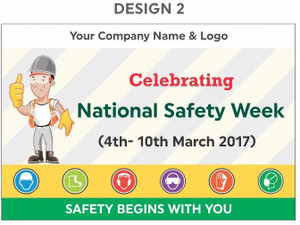 Mr. SAFE Celebrate Safety Week Emergency Sign Price in India - Buy Mr ...