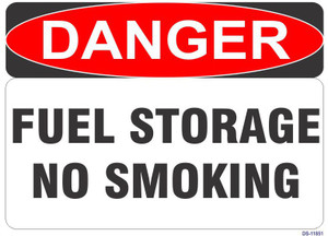SignageShop Fuel Storage No smoking Emergency Sign Price in India - Buy ...