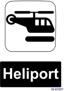 SignageShop Heliport Emergency Sign Price in India - Buy SignageShop ...
