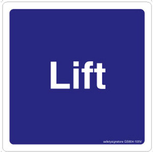 Safety Sign Store Lift Emergency Sign Price in India - Buy Safety Sign ...