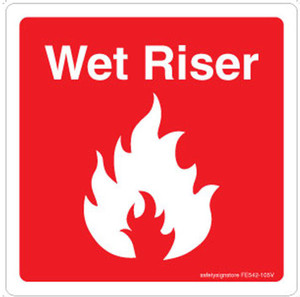 Safety Sign Store Wet Riser Emergency Sign Price in India - Buy Safety ...