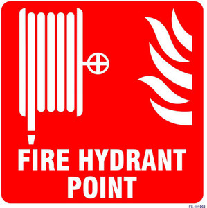 SignageShop Fire Hydrant Point Emergency Sign Price in India - Buy ...