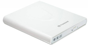 Transcend Slim Portable CD/DVD Writer (White) - Transcend : Flipkart.com