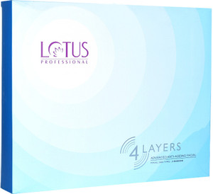 LOTUS Professional 4 Layers Advanced Anti- Ageing Facial Kit - Price in ...