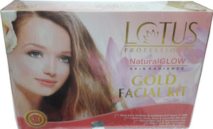 LOTUS HERBALS Natural Glow Skin Radiance Gold Facial Kit - Price in ...