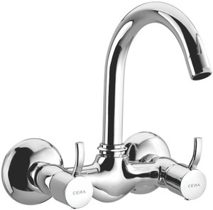 CERA F2008501 Crayon Sink Mixer with Swivel Spout, Connecting Legs and ...
