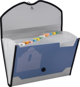 Flipkart.com | TRIO E12F PP Expanding Elite File Cord 13 Pockets FC ...