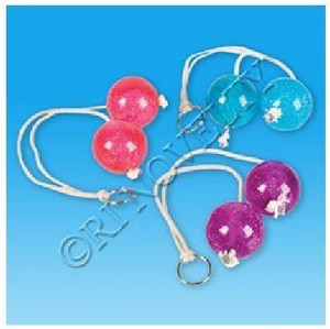 You Get 1 Clackers Balls on a String- Colors May Vary CACLABA Novelty ...