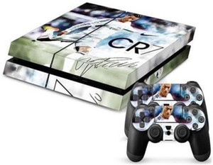 SONY PS4 CR7 Ronaldo Theme Skin With 2 Dualshock 4 Stickers Gaming ...