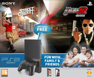 SONY PlayStation 2 (PS2) with Street Cricket-2, Don-2 Price in India ...