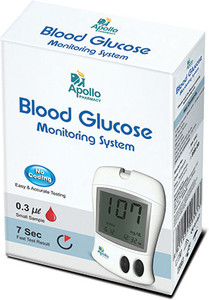 Apollo Pharmacy RA-1002 Glucometer Price in India - Buy Apollo Pharmacy ...