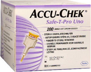 ACCU-CHEK Safe-T Pro Glucometer Price in India - Buy ACCU-CHEK Safe-T ...