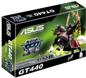 ASUS GeForce GT 440 GDDR5 1 GB NVIDIA Chipset 128 bit 822 MHz Graphics ...
