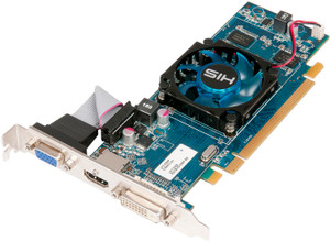 HIS Radeon HD 6450 GPU DDR3 1 GB AMD/ATI Chipset 64 bit 625 MHz ...