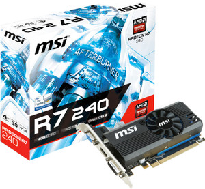 MSI AMD/ATI R7 240 4GD3 LP 4 GB DDR3 Graphics Card - MSI : Flipkart.com