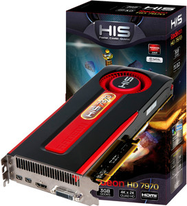 HIS AMD/ATI Radeon HD 7970 3 GB GDDR5 Graphics Card - HIS : Flipkart.com