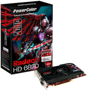 PowerColor Radeon HD6870 GDDR5 1 GB AMD/ATI Chipset 256 bit 900 MHz ...