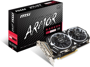 MSI 470 ARMOR 4G OC GDDR5 4 GB AMD/ATI Chipset 256 bit 6700 MHz ...