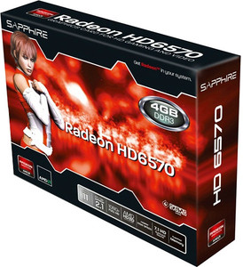 Sapphire AMD/ATI Radeon HD 6570 4GB DDR3 Graphics Card - Sapphire ...