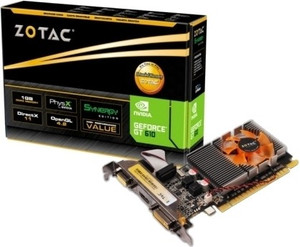 ZOTAC GeForce GT 610 Synergy Edition DDR3 1 GB NVIDIA Chipset 64 bit ...