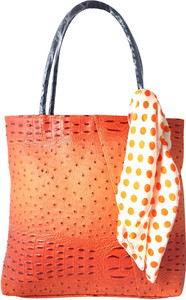 Buy SUPER DROOL Women Orange Tote Super Drool Online @ Best Price in ...