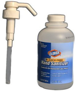 CLOROX 02176 commercial solutions hand sanitizing spray, 500 ml bottle ...
