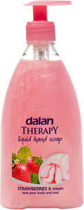 Dalan Therapy Liquid Soap with Strawberry & Cream Fragrance Hand Wash ...