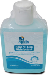Apollo Pharmacy Skin Disinfectant Hand Sanitizer Bottle - Price in ...