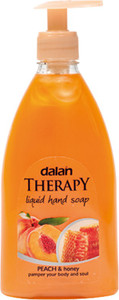 Dalan Therapy Liquid Soap with Peach & Honey Fragrance Hand Wash Bottle ...