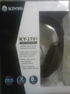 Kinyo Ky-2701 - Amazing Digital Stereo. Over The Ear Headphones With ...