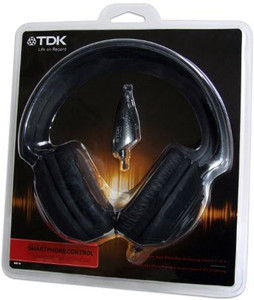 TDK Life On Record Mpi110 Over-Ear Headphones With In-Line Microphone ...