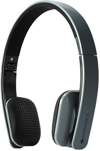 ZEBRONICS Happy Head Grey Bluetooth Price in India - Buy ZEBRONICS ...