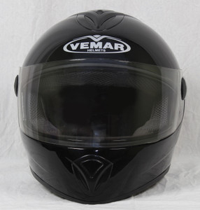 Vemar VXP LOGO GLOSSY BLACK Motorbike Helmet - Buy Vemar VXP LOGO ...