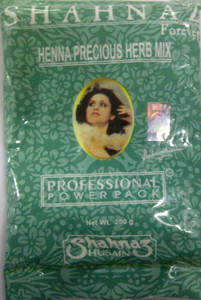Shahnaz Husain Forever Henna Precious Herb Mix Professional Power Pack ...