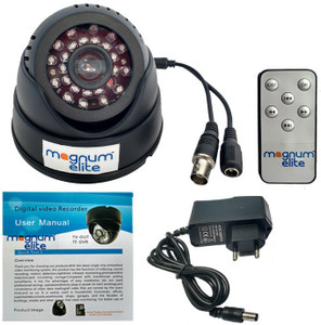 magnum elite Night Vision Dome (BNC) CCTV Camera with Inbuilt DVR ...