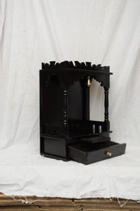 Pavitra Mandir 15 x 7 Burmateak Melament Solid Wood Home Temple Price ...