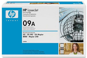 HP 09A Black LaserJet Toner Cartridge - HP : Flipkart.com