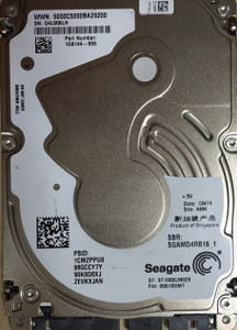 Seagate Thin 1 TB Laptop Silver Metalic SATA Internal Hard Disk Drive ...