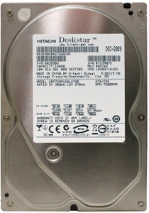 Hitachi Deskstar 160 GB Desktop Silver IDE Internal Hard Disk Drive ...
