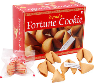 Zyraa's Fortune Cookie crispy future Fortune Cookie Biscuit Price in ...
