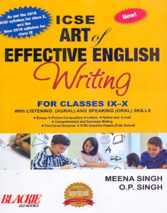 Icse Art of Effective English Writing for Classes Ix - X: Buy Icse Art ...