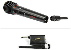 PylePro PDWM94 Dual Function Wireless/Wired Microphone System ...