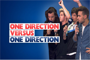 One Direction vs One Direction Poster Paper Print - Music posters in ...