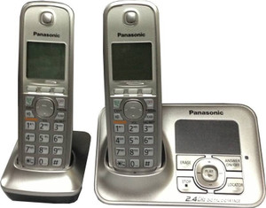 Panasonic KX-TG3722SXS Cordless Landline Phone Price in India - Buy ...